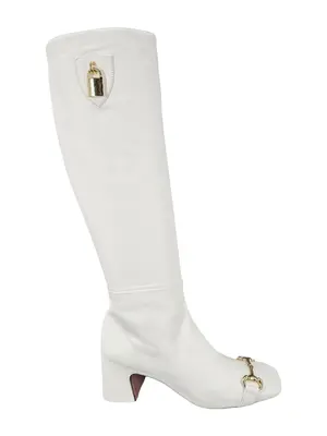 MADISON.MAISON 50mm Lock Boots - White