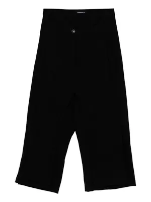 RUNDHOLZ Panelled Tapered Trousers - Black
