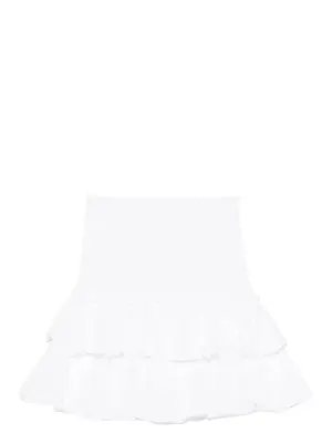 MARANT ETOILE Naomi Mini Skirt - White