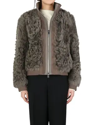 ATELIER Shearling Jacket - Grey