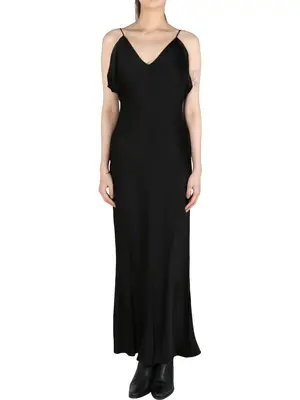 ATELIER V-neck Maxi Dress - Black