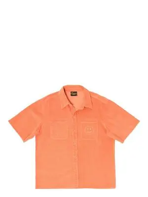 Drew House Short Sleeve Corduroy Shirt - Peach