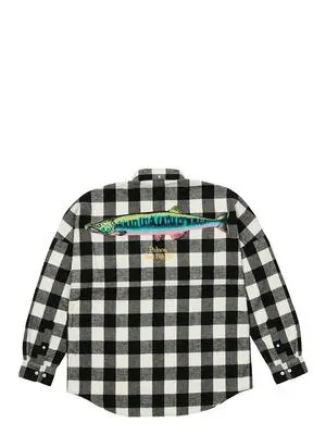 PALACE That Big Eh Shell Shirt - Black Check