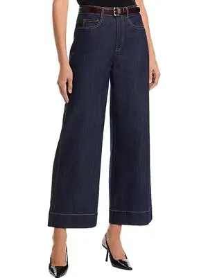 Cinq À Sept Betsy High-rise Wide Leg Jeans - Indigo