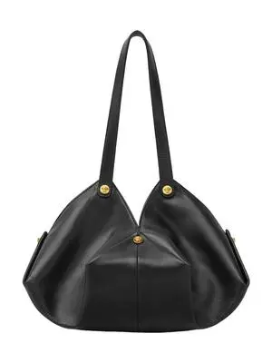 Versace Medusa '95 Leather Hobo Bag - Black Versace Gold