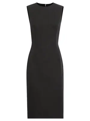 Dolce & Gabbana Mélange-effect Midi Dress - Grey