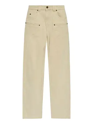 Isabel Marant Betiane Trousers - Neutrals