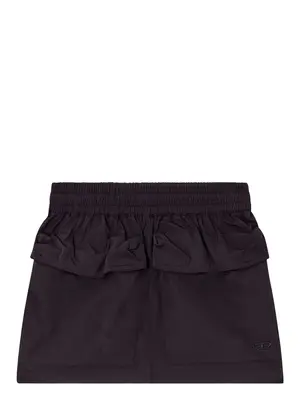 DIESEL O-cean Mini Skirt - Black
