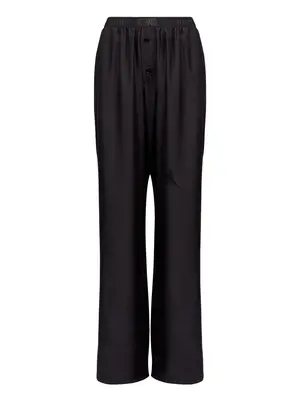 MAISON MARGIELA MM6 Maison Margiela Silk Palazzo Trousers