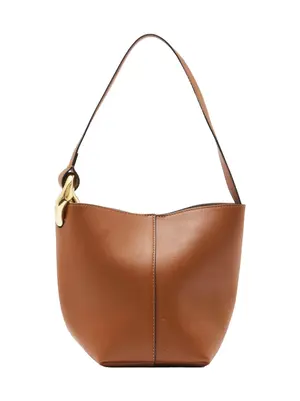 JW Anderson Small Corner Bucket Bag - Brown