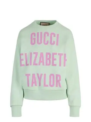 Gucci Graphic Printed Sweatshirt - Green