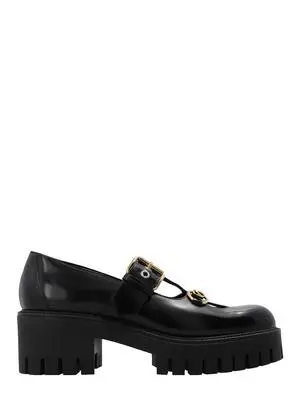 Gucci Horsebit Leather Loafers - Black