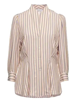 Sandro Striped Shirt - Beige