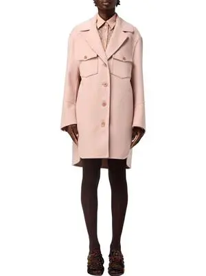 Ermanno Scervino Coat - Pink