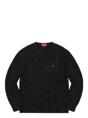 Supreme Speckle Sweater - Black