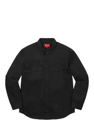 Supreme X Raymond Pettibon Work Shirt - Black