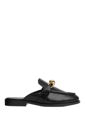 BOTTEGA  VENETA Bottega Veneta Astaire Leather Loafer - Black