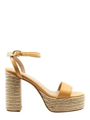 ANDREA GOMEZ Becka Platform Sandal - Camel