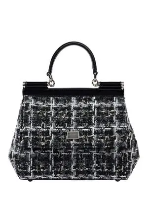 Dolce & Gabbana Sicily Medium Tote - Black