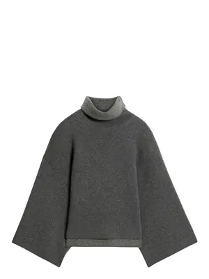 Proenza Schouler Cashmere-blend Turtleneck Sweater - Dark Gray