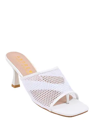 ANDREW STEVENS Emilia Sandals - White