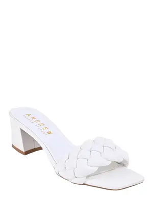 ANDREW STEVENS Aya Sandal - White