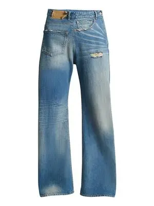 MAISON MARGIELA Deconstructed Jeans - Light/blue
