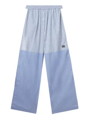 Stella McCartney Striped Trousers - Blue