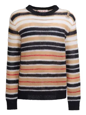 Marni Striped Jumper - Neutrals