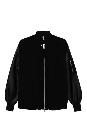 THOM KROM Matmix Bomber Jacket - Black