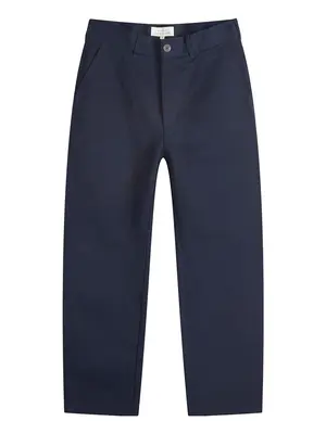 Studio Nicholson Bill Slim Leg Trousers - Dark Navy