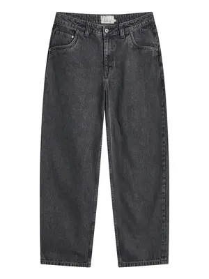 DIME Classic Baggy Denim Jeans - Faded Black