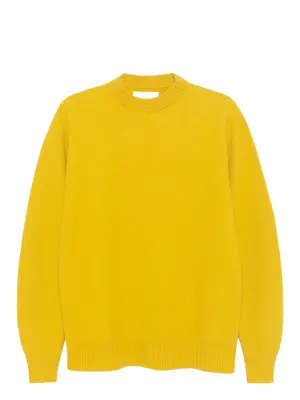JIL SANDER Wool Sweater - Yellow