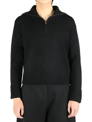 ATELIER Cashmere Sweater - Black