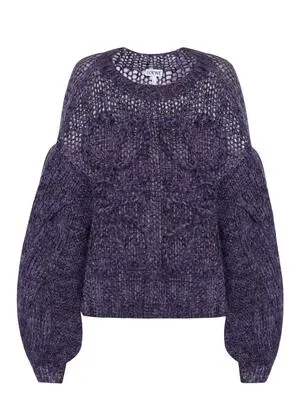 LOEWE LOEWE Relaxed Fit Anagram Sweater