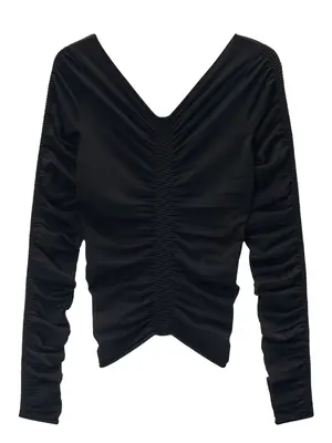 Alexander Wang Ruched Top - Black
