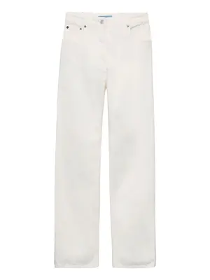 Prada Straight-leg Jeans - White