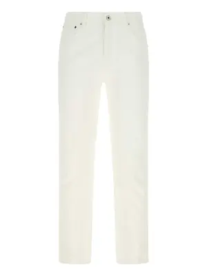 14BROS Cheswick Straight Leg Jeans - White