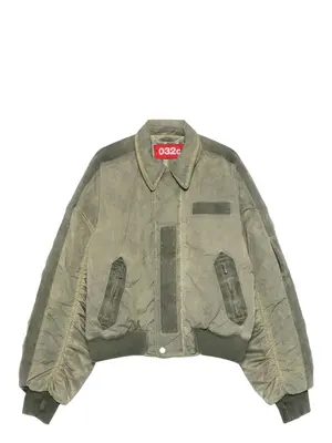 032C Clay Bomber Jacket - Green