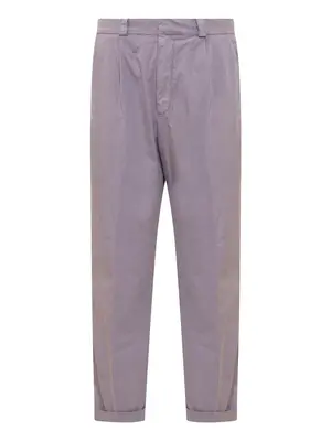 AMISH Pleated Trousers - Purple
