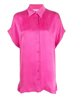 MVP WARDROBE Oversize Short-sleeve Shirt - Pink