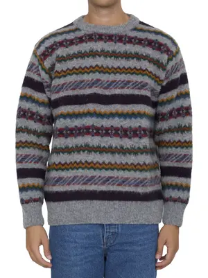 Howlin' Howlin' A Woolen Wonder Sweater Grey