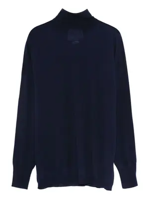 VANISÈ Turtleneck Sweater - Blue