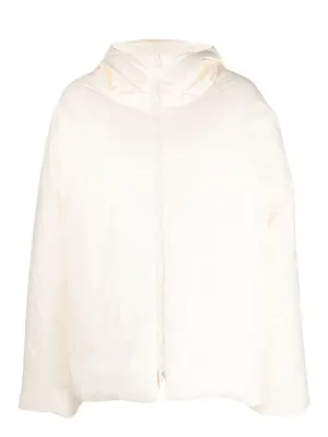 SHERPA Shuoy Hooded Puffer Jacket - Neutrals