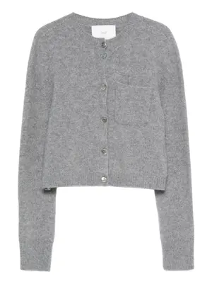 VANISÈ Stephanie Cashmere Cardigan - Grey