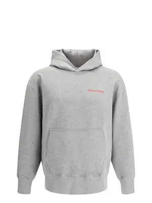 Kenzo Logo-print Hoodie - Grey