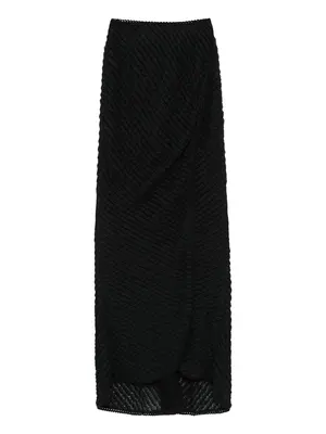 Charo Ruiz Ibiza Eris Maxi Skirt - Black