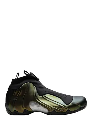 Nike Air Flightposite Metallic Sneakers Gold