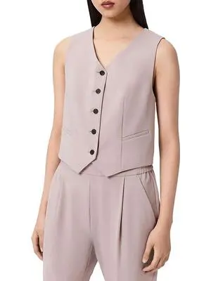 ALLSAINTS Aleida Tri Vest - Lilac Purple