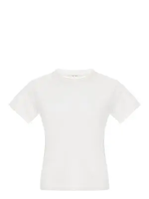 THE ROW Tommy Cotton-silk Jersey T-shirt - White
